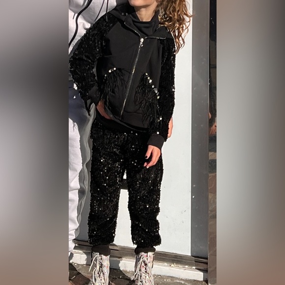 Matching Sets | Black Jogger Set | Poshmark